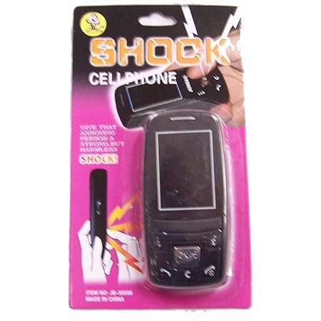 Amazon.com: Shocking Prank Novelty Cellular Cell Phone - Pratical Joke ...