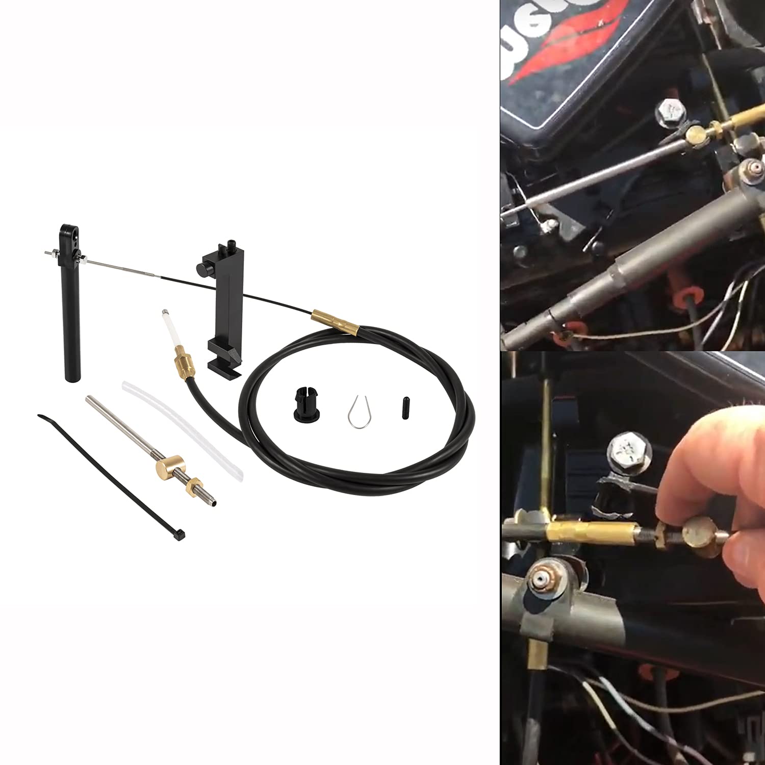 Buy Camoo Mercruiser Shift Cable Lower Shift Cable Kit for Mercruiser R ...