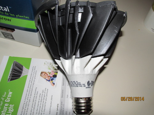 Definity Digital VGRO 38P WFL 120 13-watt PAR 38 LED Flood Light Bulb ...