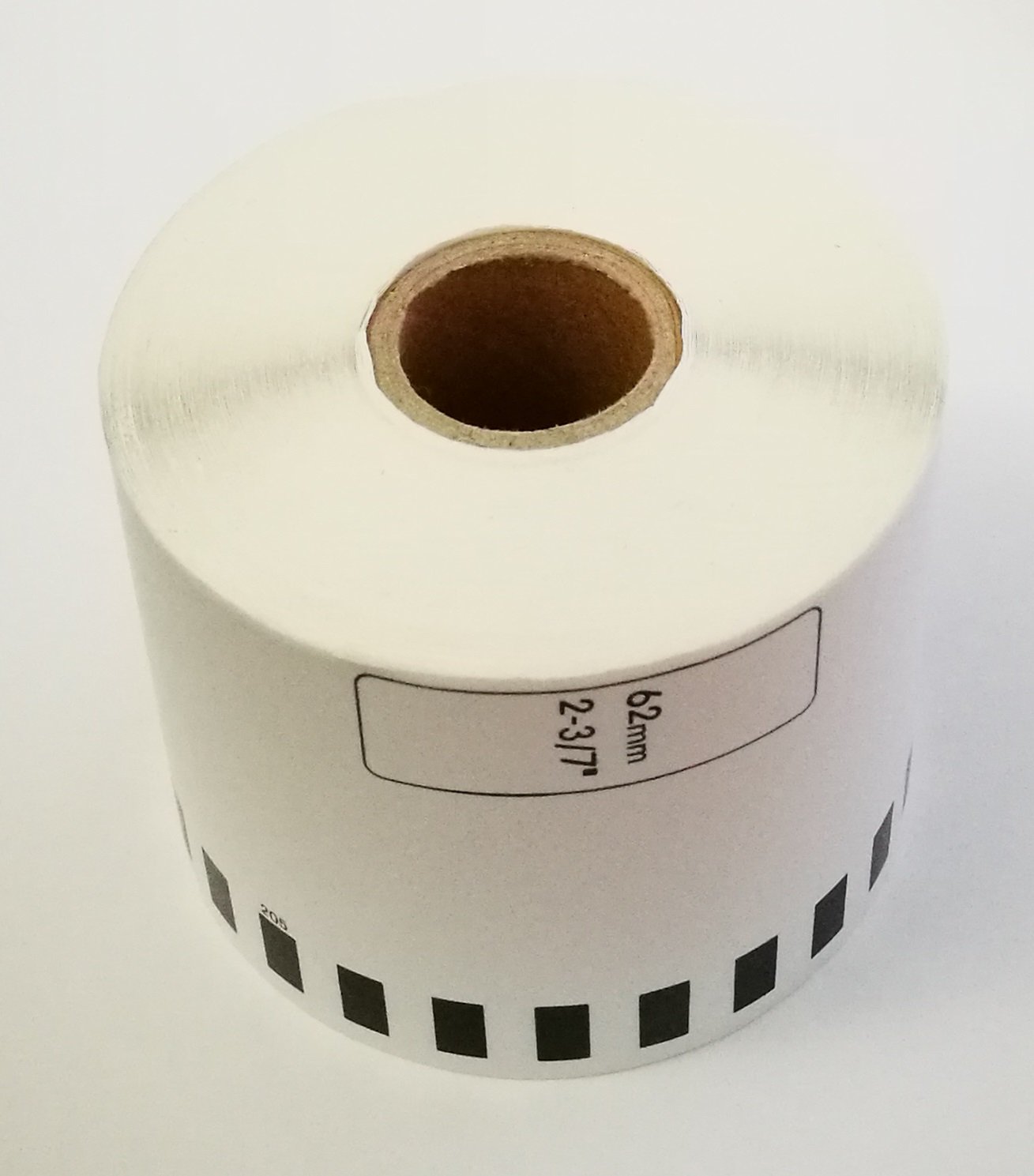 2 Rolls DK2205 DK-2205 2-3/7" x 100' Continuous Paper Labels (Reusable ...
