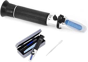 Salinity Refractometer, ATC (Automatic Temperature Compensation) Sea ...