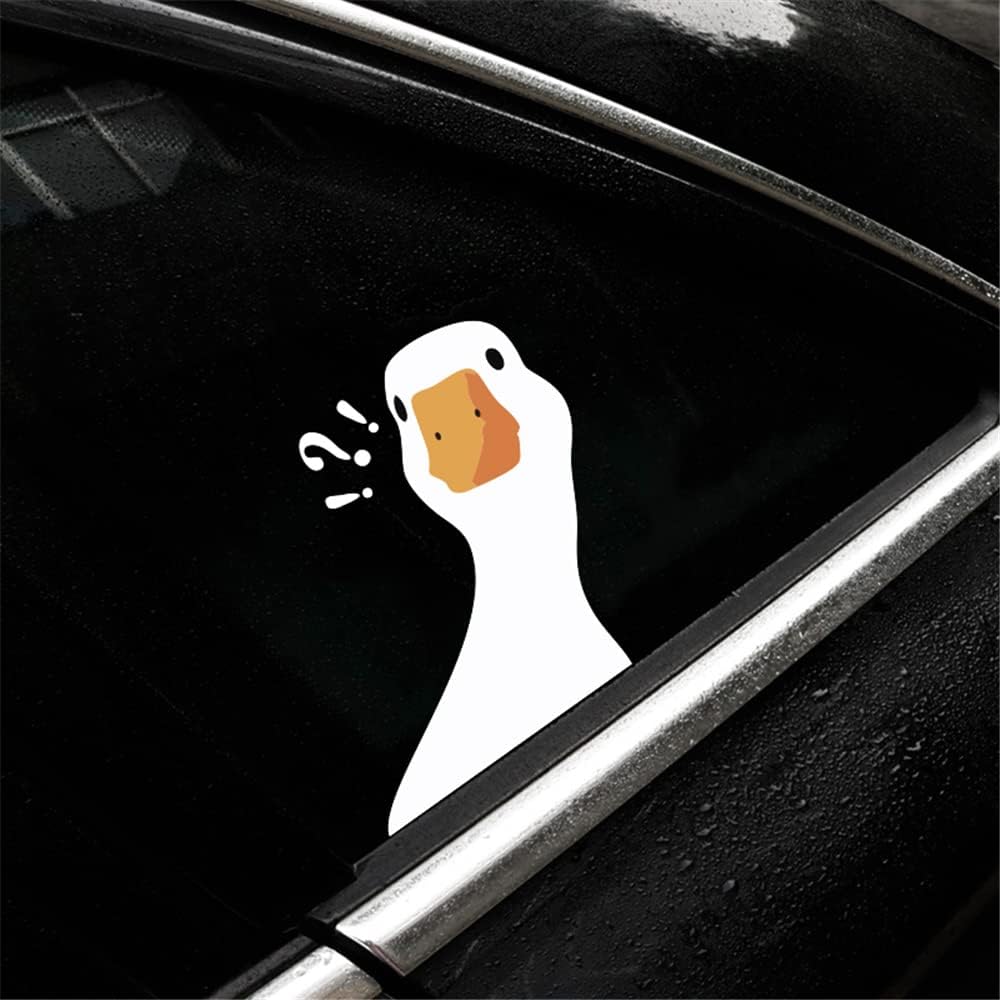 Amazon.com - Car Stickers for Doubtful Duck Cute Question Mark Auto ...