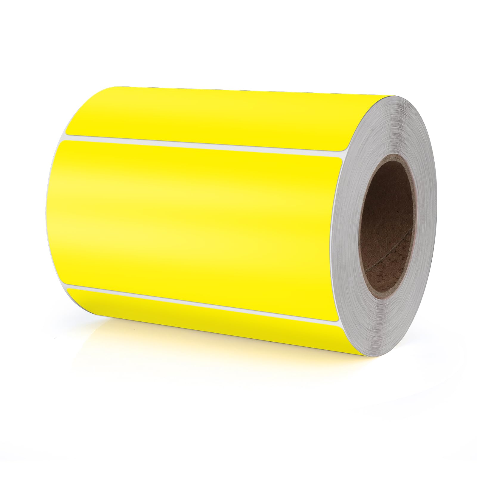 Meitaat Yellow Rectangle Stickers 100 x 50 MM Color Coding Rectangular ...
