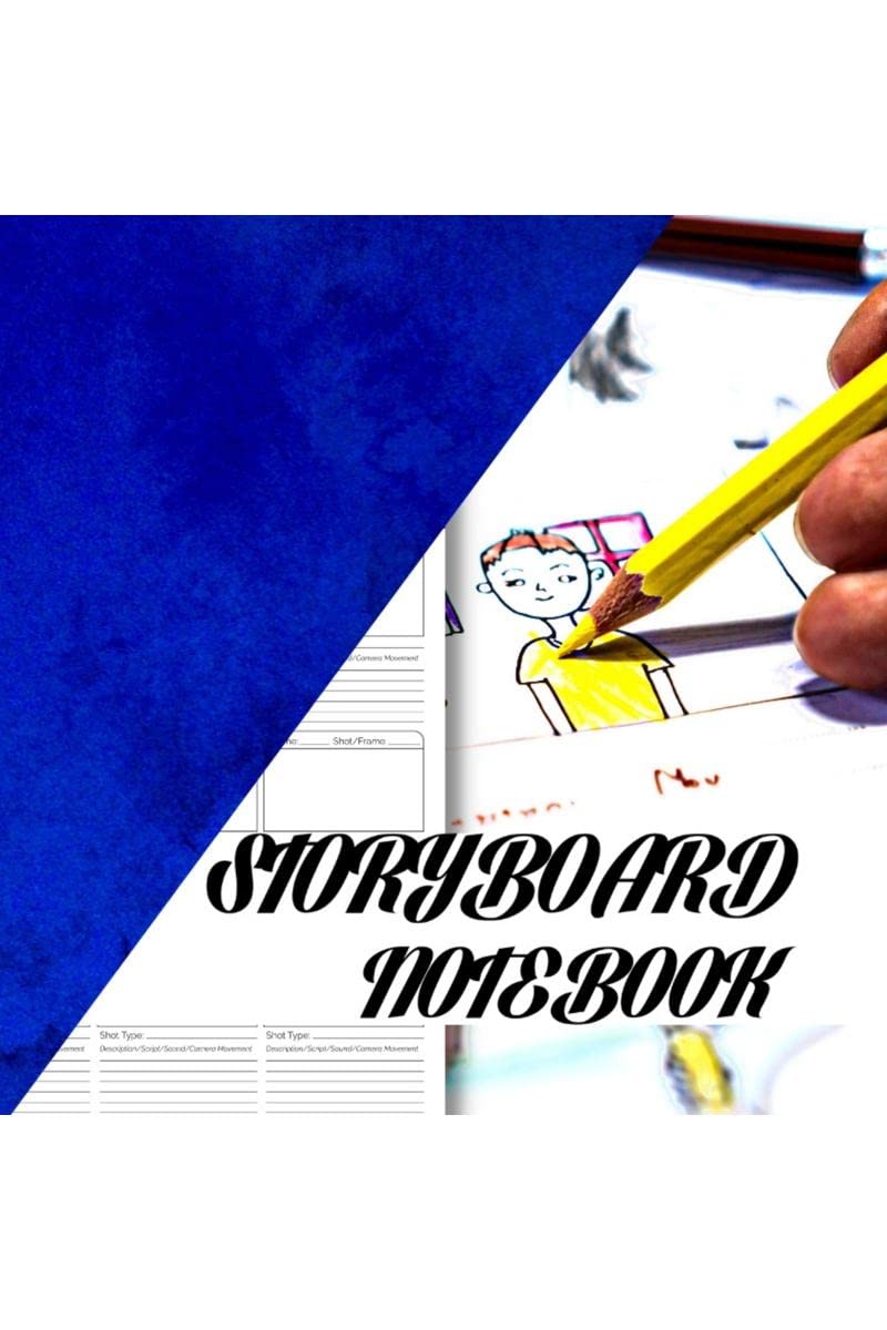 Storyboard Notebook : Notebook Sketchbook Template Panel Pages for ...