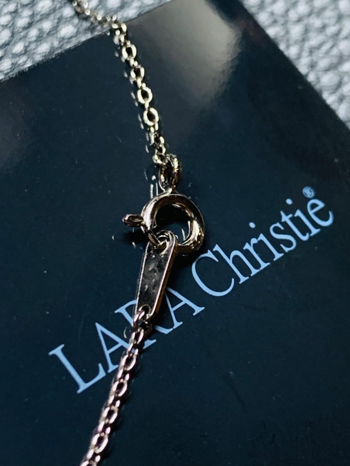 Amazon | [ララクリスティー] ネックレス メンズ バー デザイン シルバー925 [ BLACK Label ] p14005-b ...