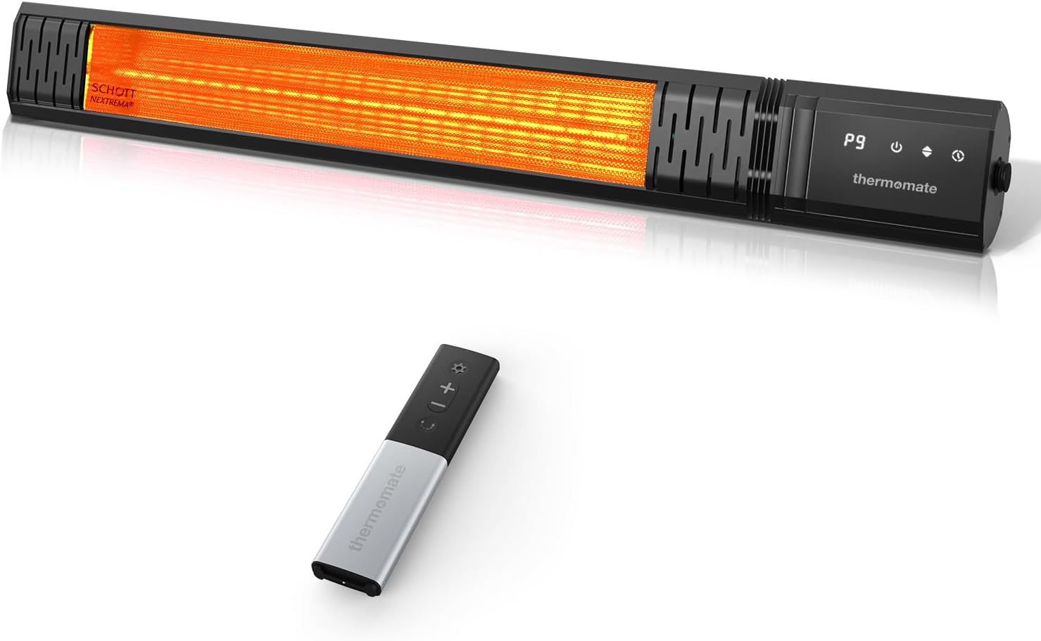 Amazon.com : Small Outdoor Heater for Patio, thermomate 1500W IP65 ...