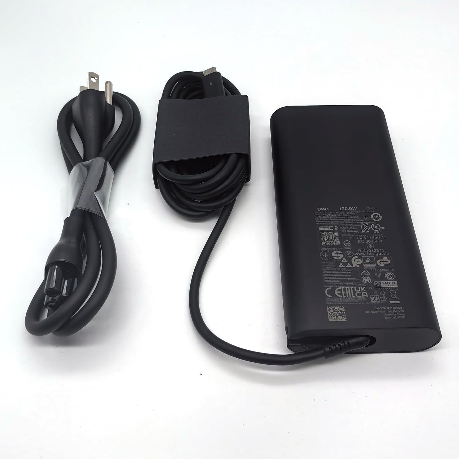 Amazon.com: Dell Laptop Charger GAN 130W USB C Type C AC Adapter ...