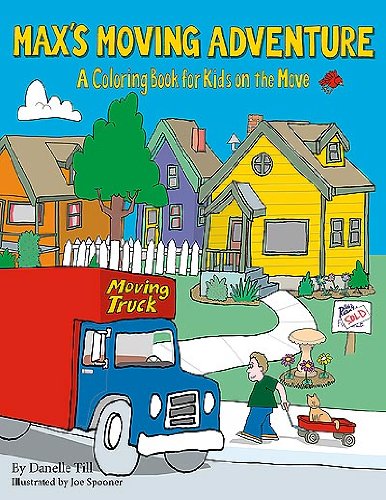 Max's Moving Adventure Coloring and Activities Book: A Coloring Book ...