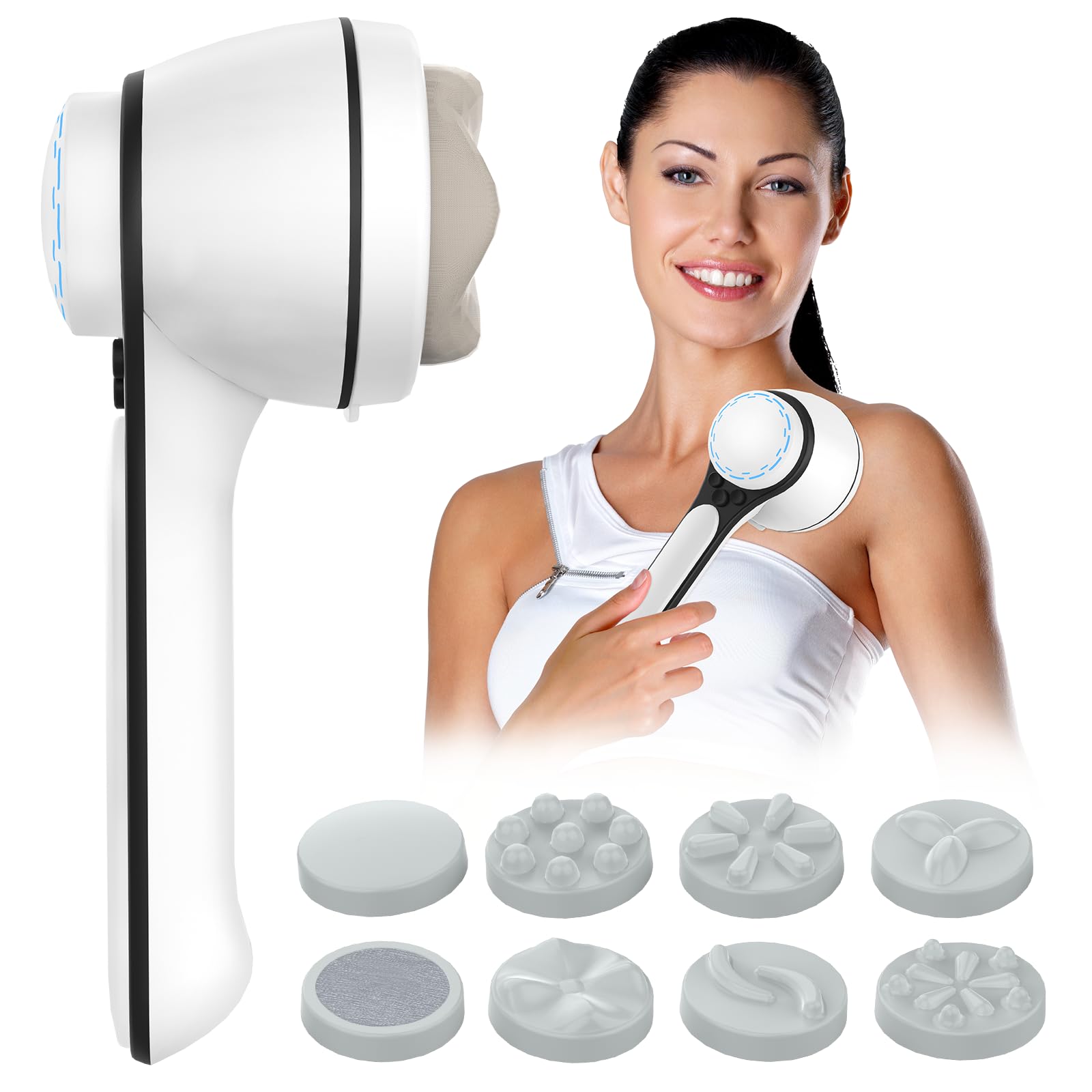 Snapklik.com : Nreirly Wireless Electric Massager - Handheld Body Sculptor
