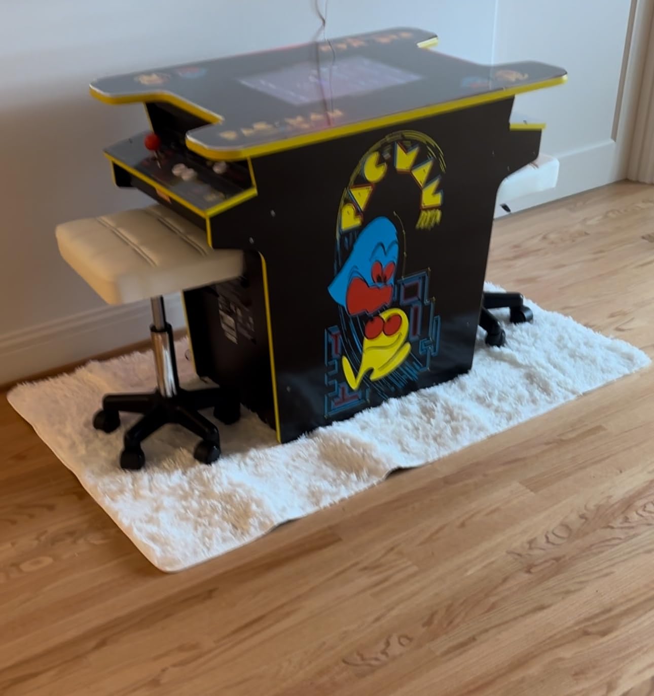 $19/mo - Finance Arcade1Up PAC-MAN Head-to-Head Arcade Table with 12 ...