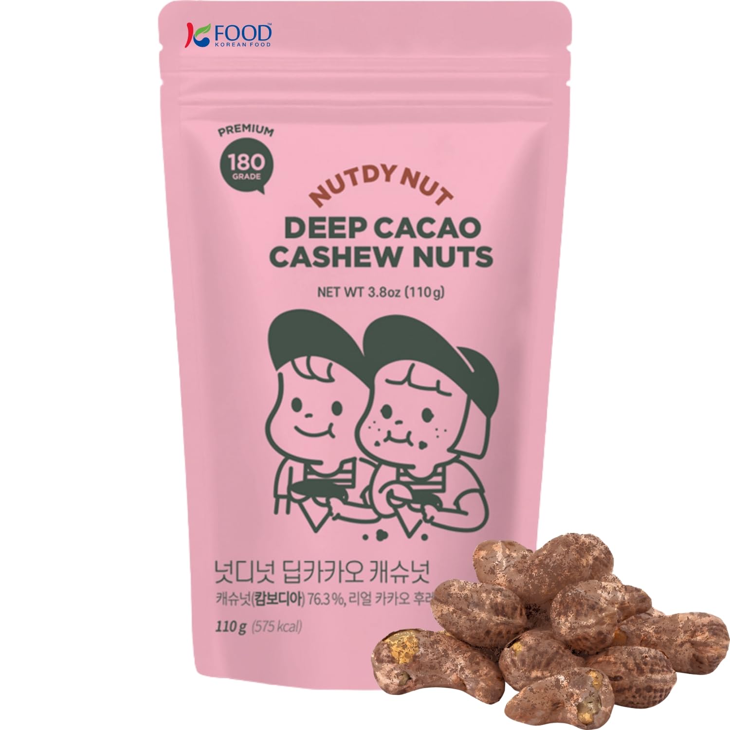 Amazon.com : [Korean Food] Premium Roasted Crusty Cashew Nuts ...