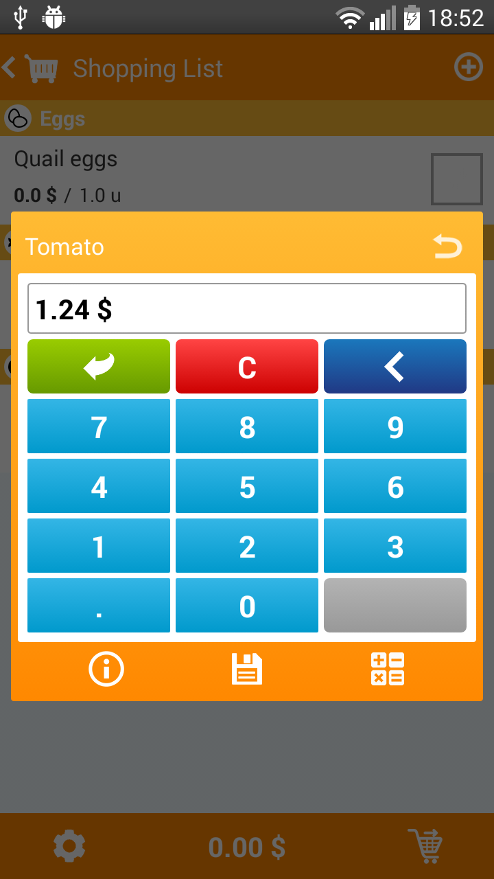 Intelligent Shopping List - App on Amazon Appstore