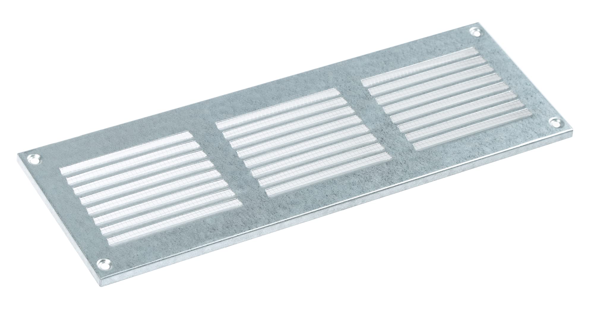 Buy Galvanised Steel 11x2 inch Steel Return Air Grille, Vent Duct Cover ...