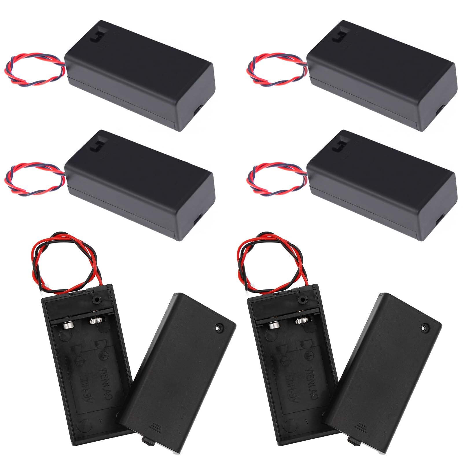 Snapklik.com : FOXTIP 9V Battery Holder,9V Battery Holder