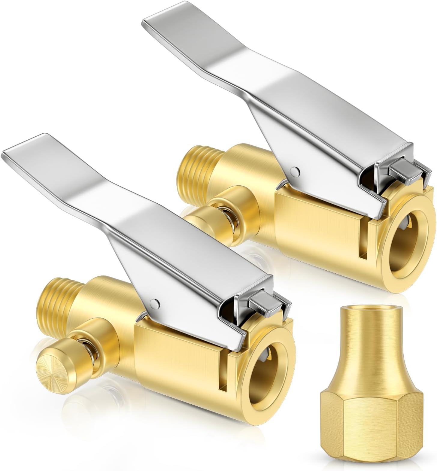 Amazon.com: LUMITECO Heavy Duty Locking Tire Chuck Set, 1/4" Female NPT ...