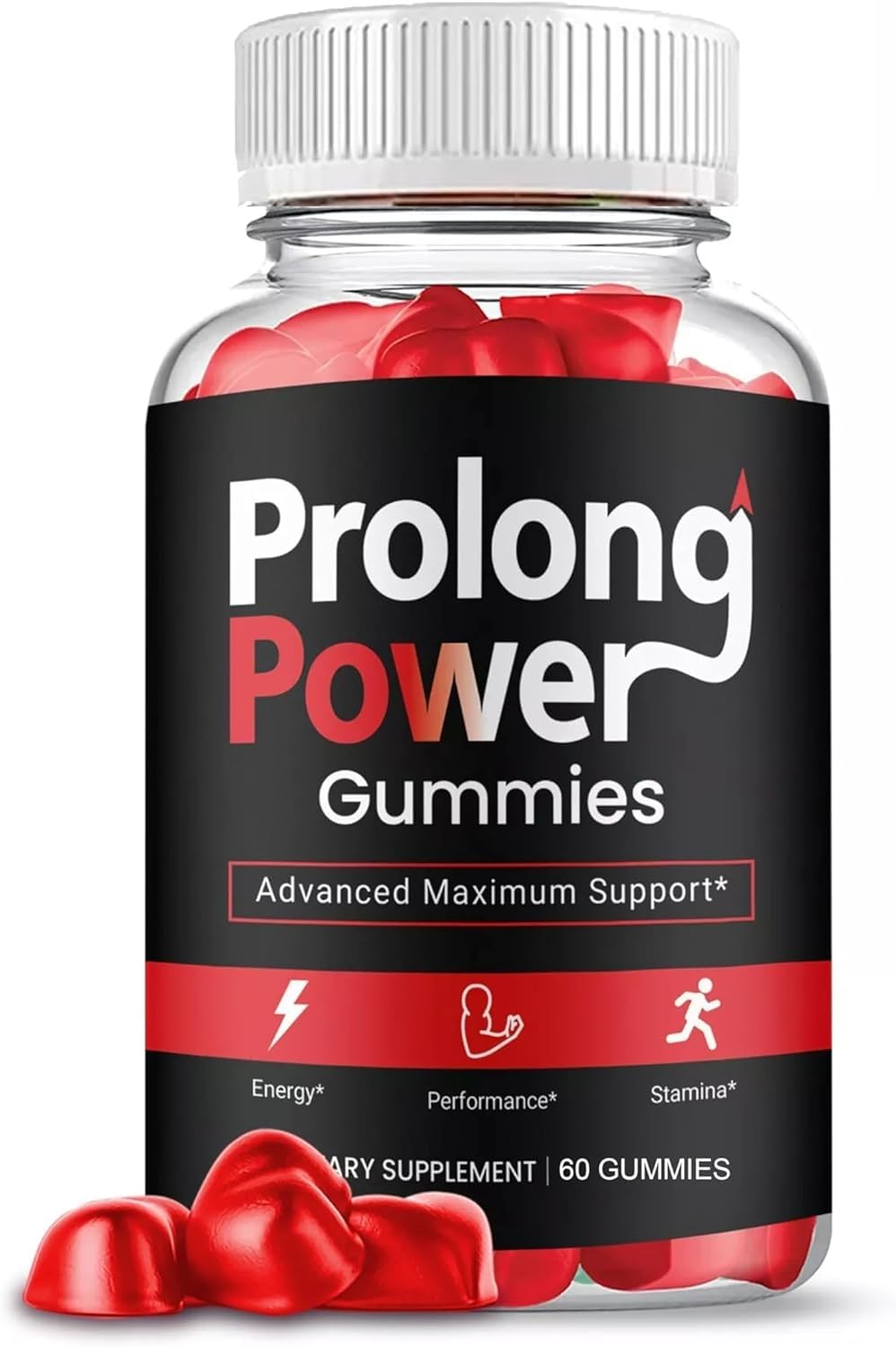Prolong Power Gummies for Men, Max Strength Male Performance Formula ...