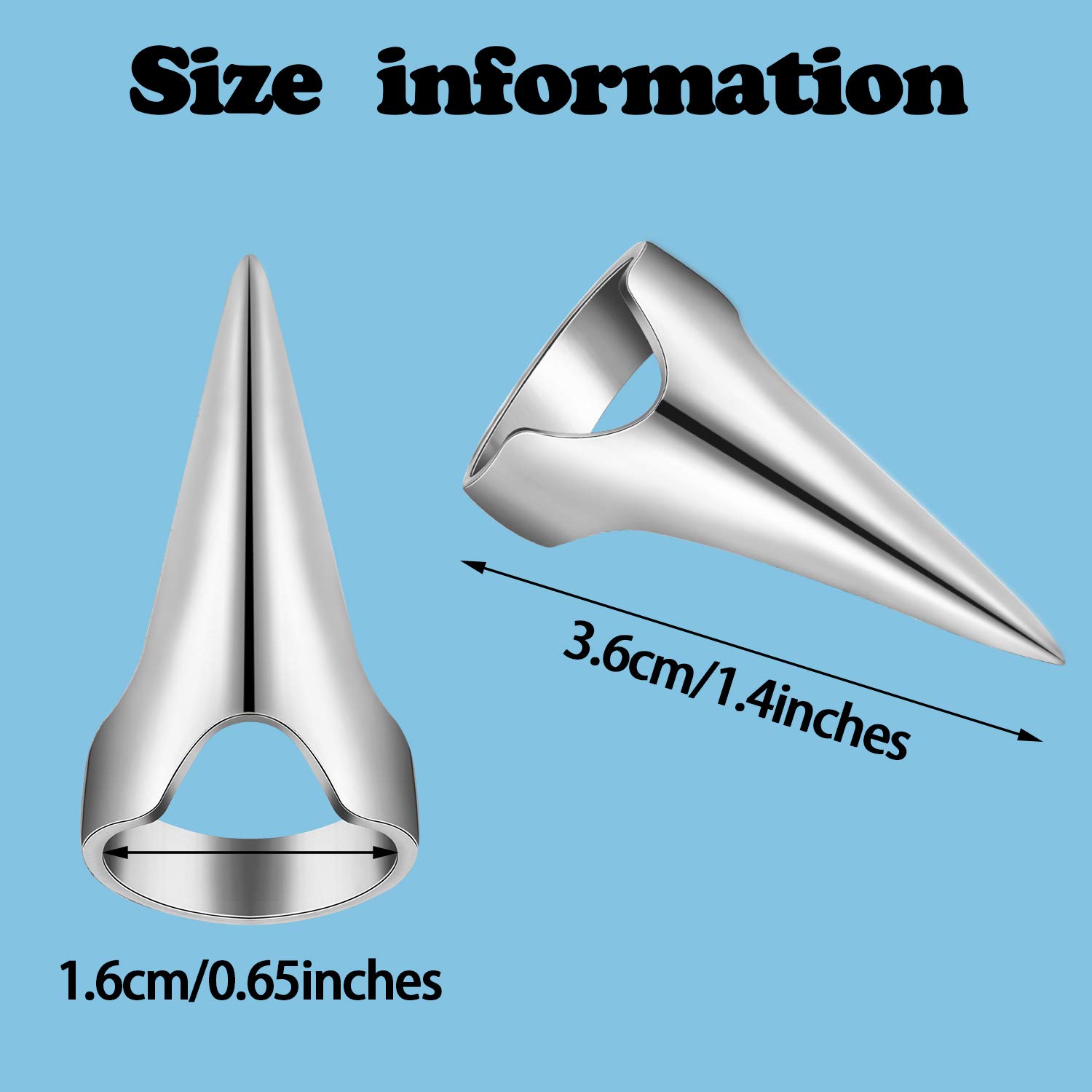 20 Pieces Hair Parting Tool Finger Pinky Parting Tool for Braids ...