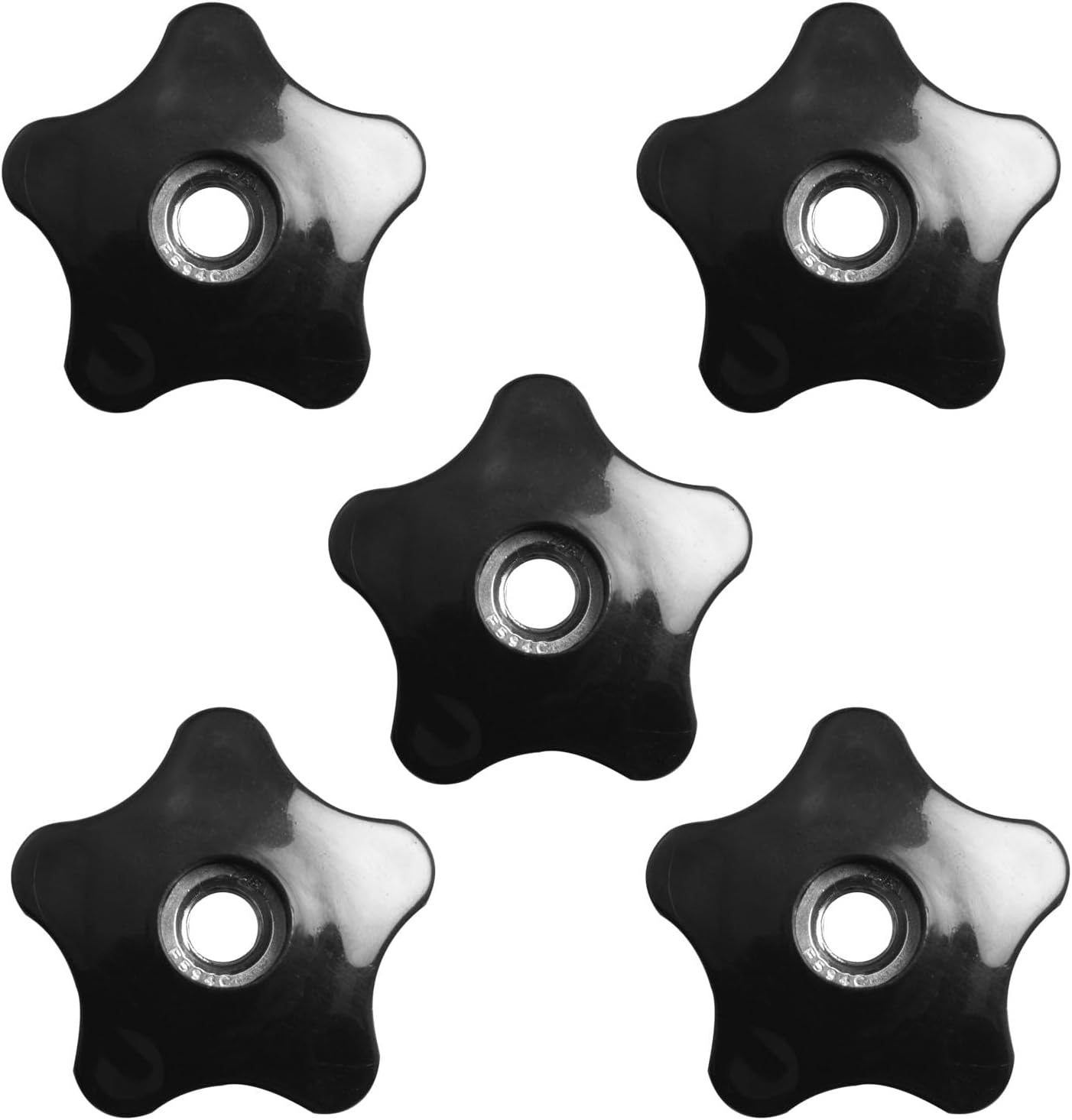 Amazon.com: JJHXSM 6PCS 5-Point Star-Shaped Knob Threaded Knob Handle ...