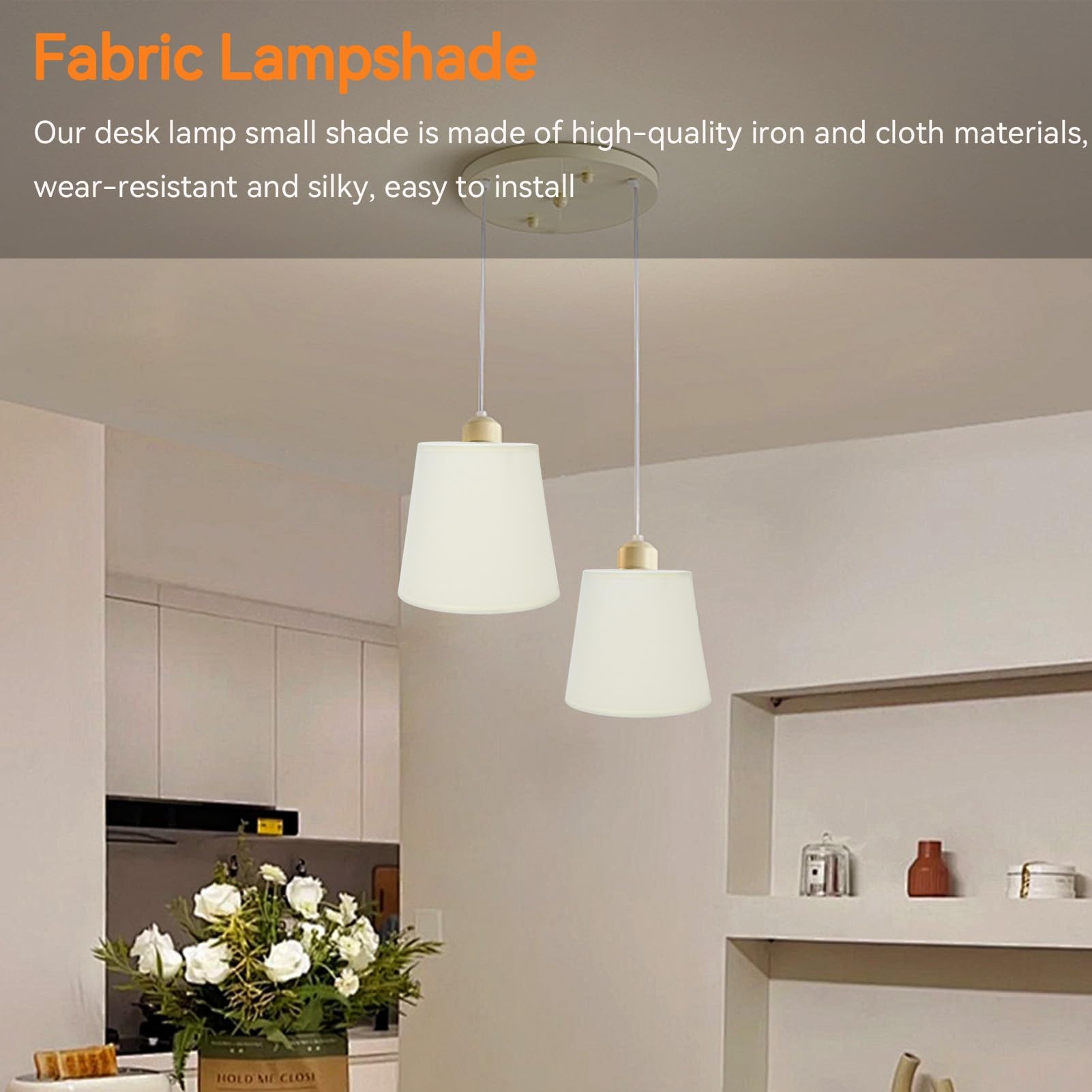 Lamp Shades For Narrow Tall Sconce Candid Owl | Ginger Brown Cotton