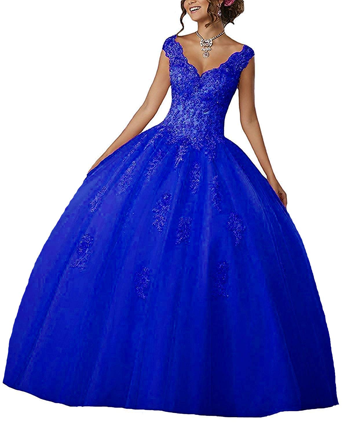 9 Best Blue Sparkly Prom Dress | Dazzle in Blue Tonight