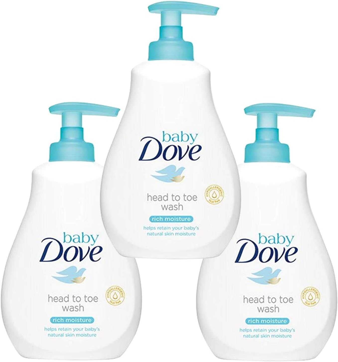 Amazon.com: Baby Dove Sensitive Skin Care Baby Wash For Baby Bath Time ...