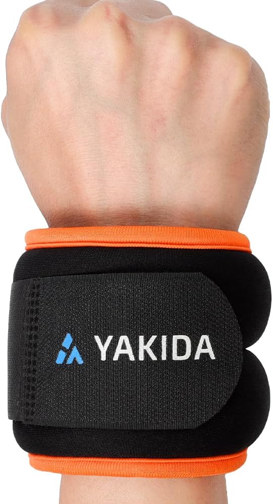 Amazon.co.jp: YAKIDA アンクルウェイト リストウエイト 手首 重り 在宅筋トレ ウオーキング ダイエット ウェイト 体幹トレーニング パワーアンクル リストバンド 男女兼用 ...