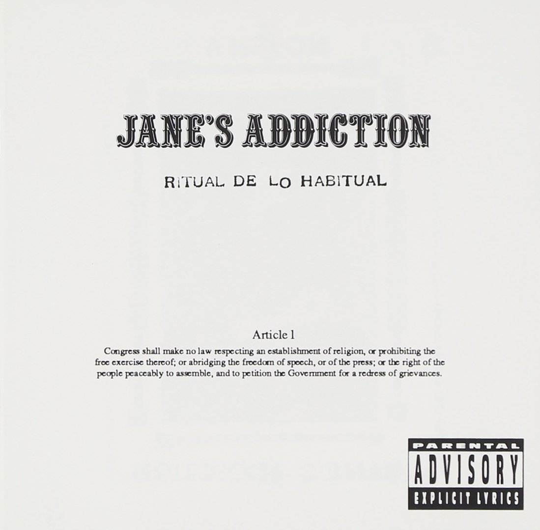 Ritual De Lo Habitual: Jane's Addiction: Amazon.fr: CD et Vinyles}
