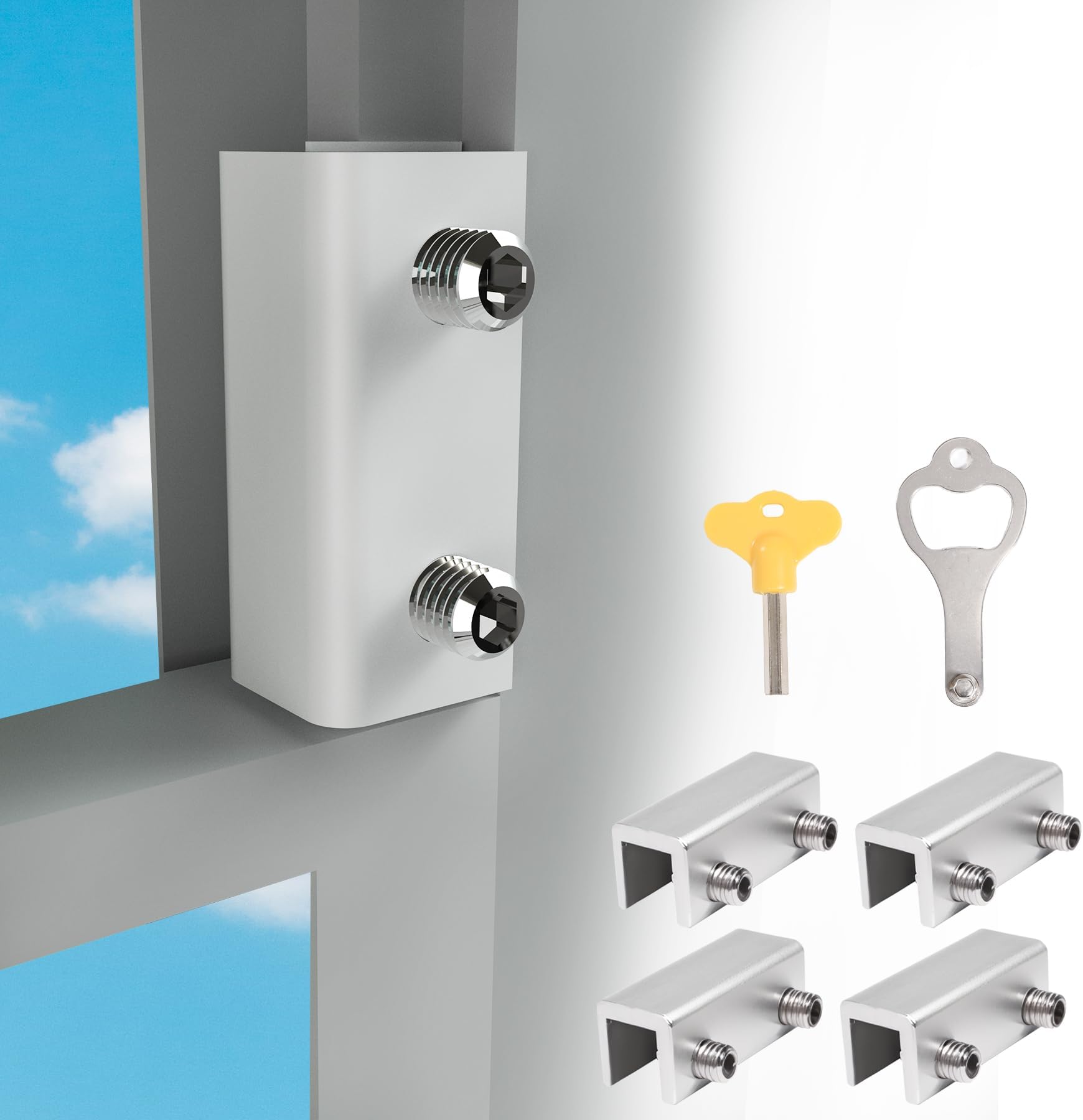 Window Locks,(10 Sets) Sliding Window Locks with Key,Window Locks ...