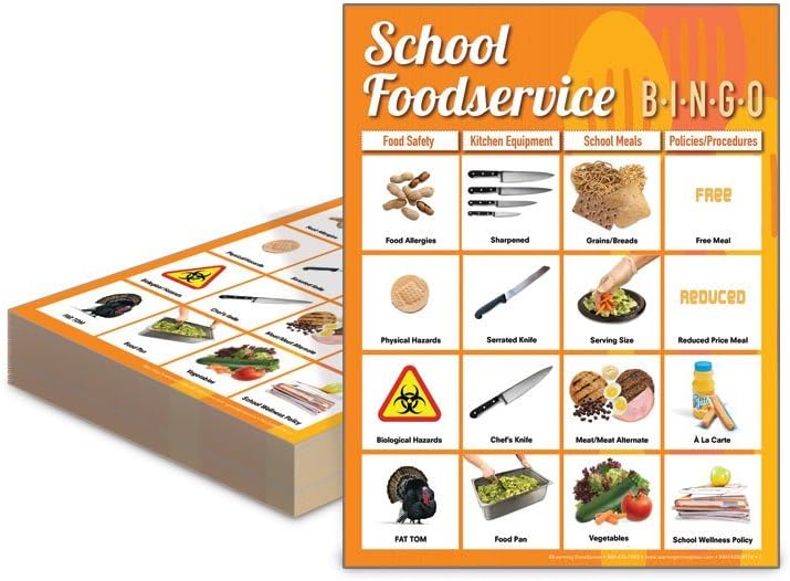 Amazon.com: School Nutrition Employee Training Game | School ...
