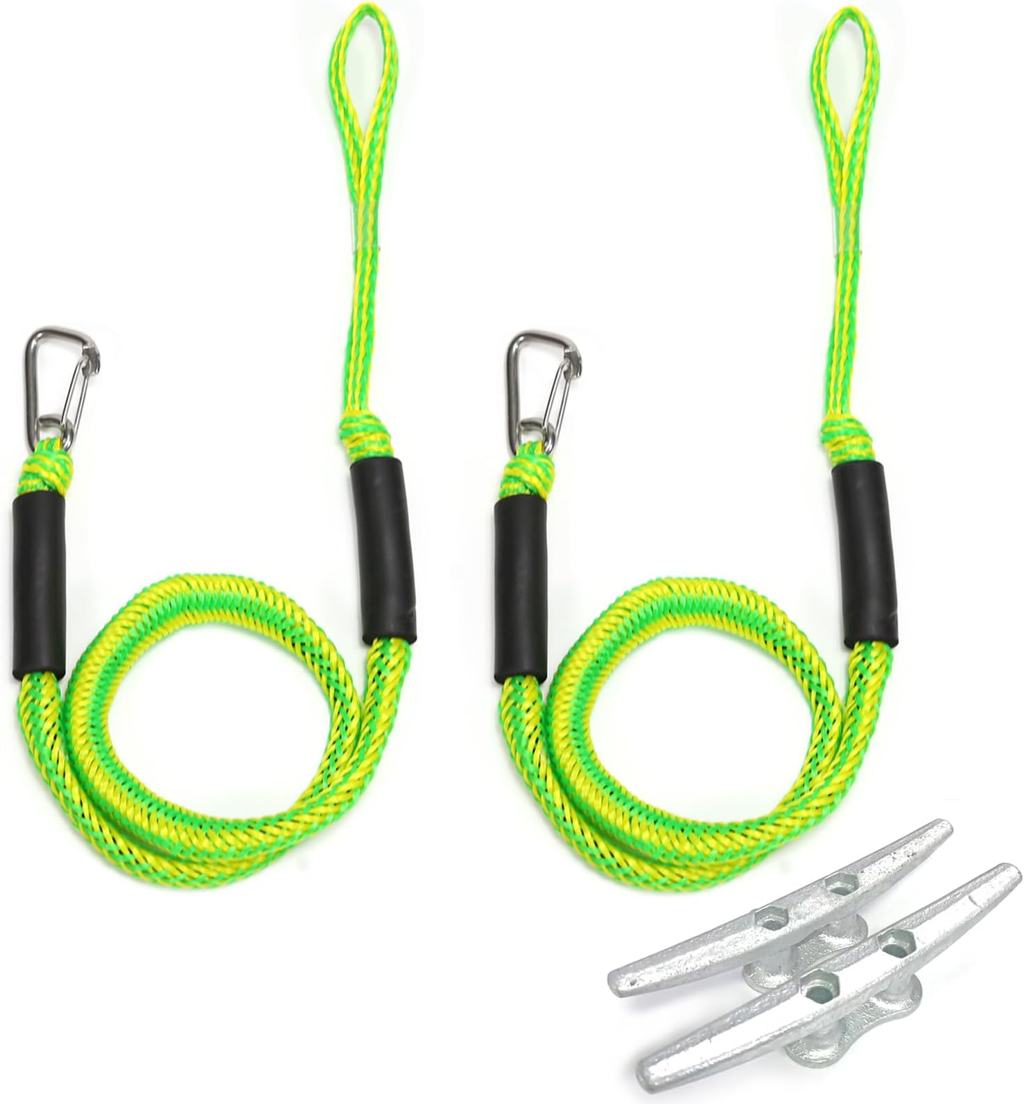 Amazon.com: 6 Feet Bungee Dock Lines, Boat Dock Rope Mooring Ropes with ...