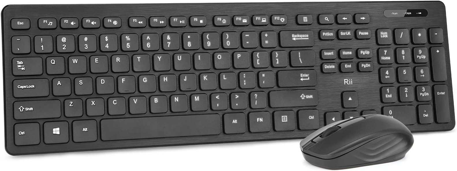 Amazon.com: Wireless Keyboard and Mouse Combo for Windows, 2.4G Full ...