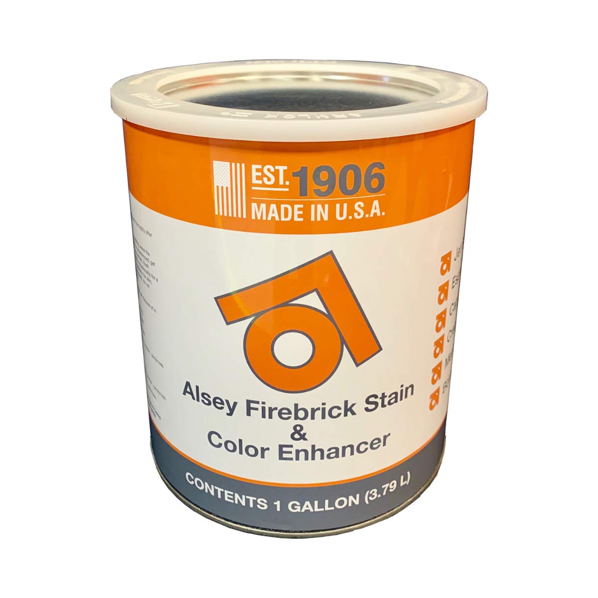 Amazon.com: FireBrick Stain and Color Enhancer (Jet Black) - 1 Gallon ...