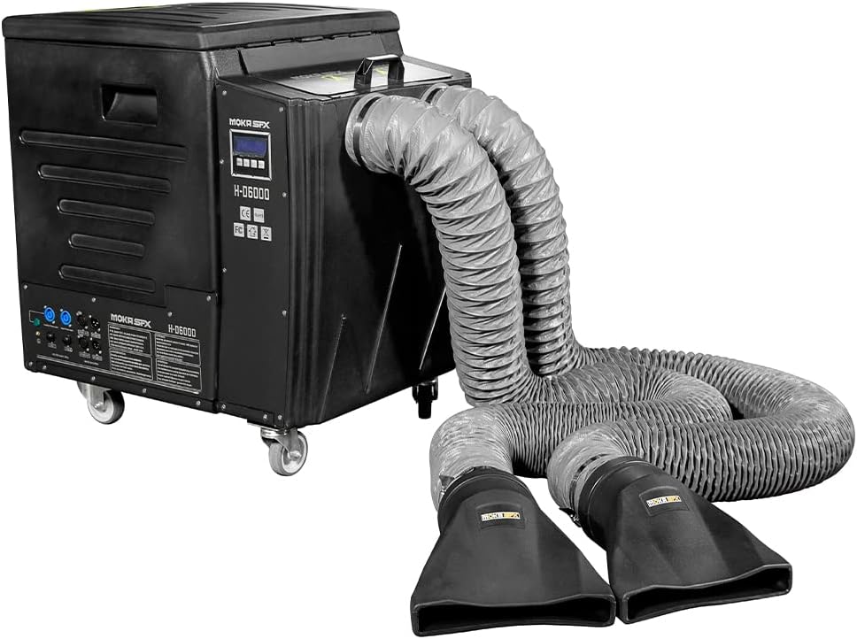 Amazon.com: DMX Dry Ice Fog Machine 4000W MOKA Low Lying Fog Machine ...