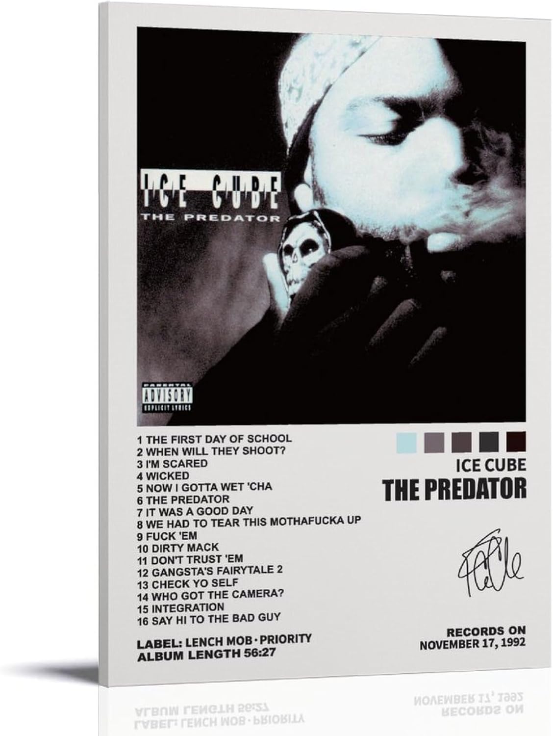 Amazon.com: doopz Ice Cube Poster The Predator Album Cover Posters for ...