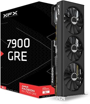 Amazon.com: XFX Radeon RX 7900GRE Gaming Graphics Card with 16GB GDDR6 ...