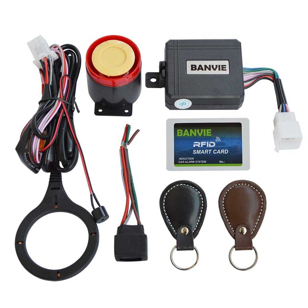 Motorcycle Concealed Electronic Lock System With Alarm Rfid Immobilizer ...