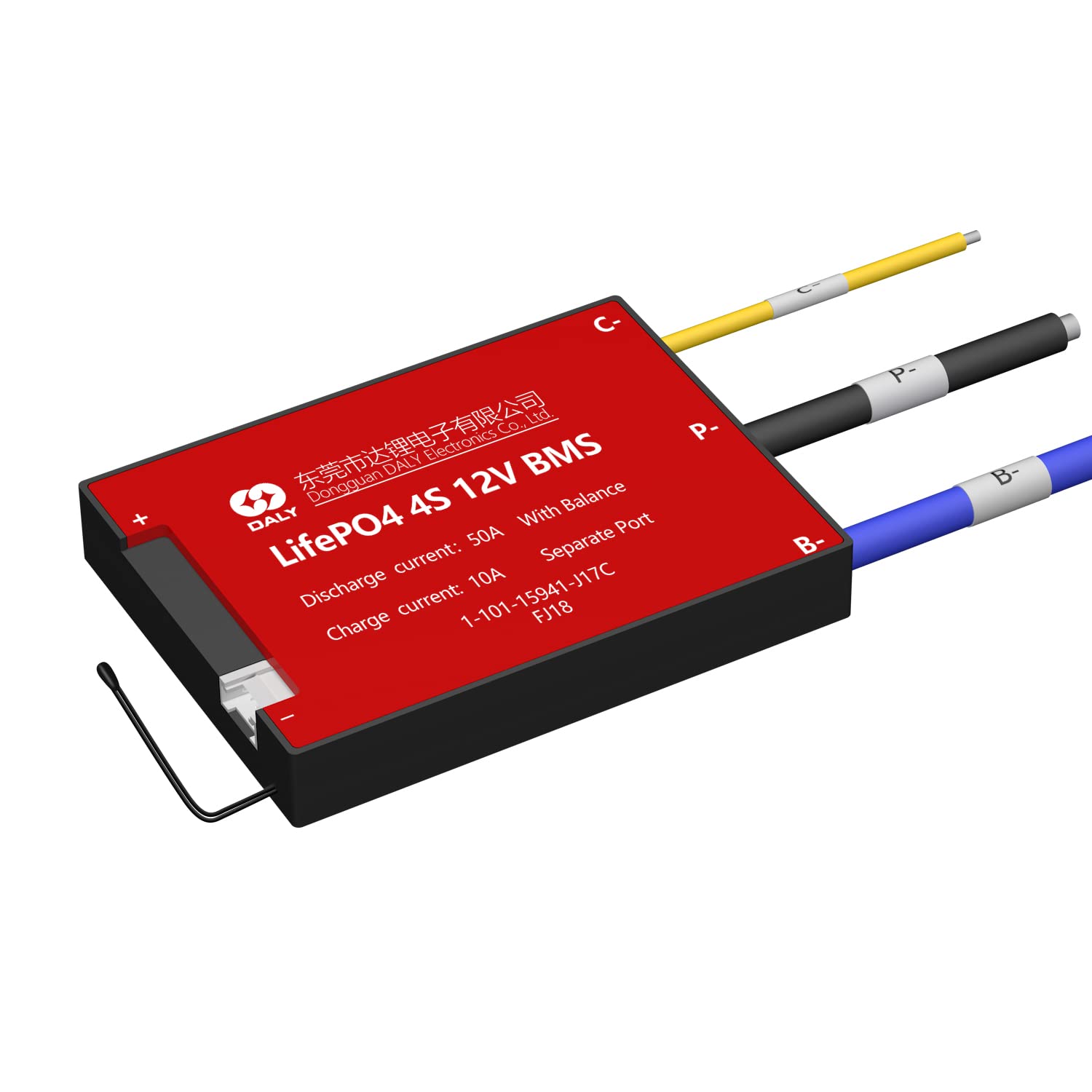 Buy DALY BMS 4S LiFePo4 12V BMS 50A with Seperate Port PCB Protection ...