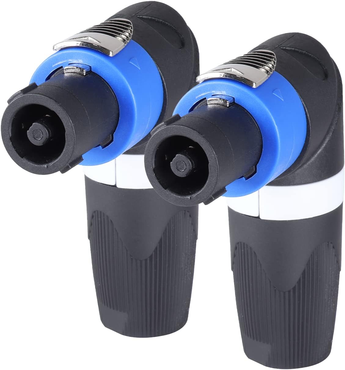 Amazon.com: HBU Pack of 2 Right Angle Speakon Connectors - 2pcs 4 Pole ...