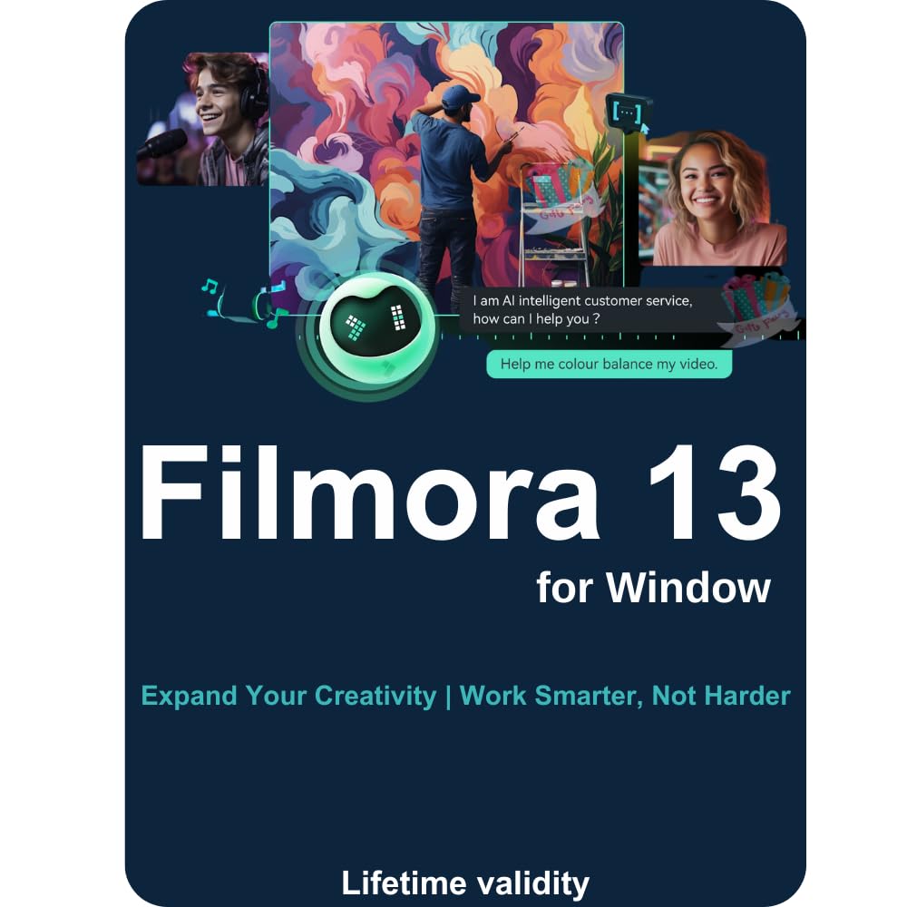 Filmora 13 Software for Windows PC | Lifetime Single User License ...