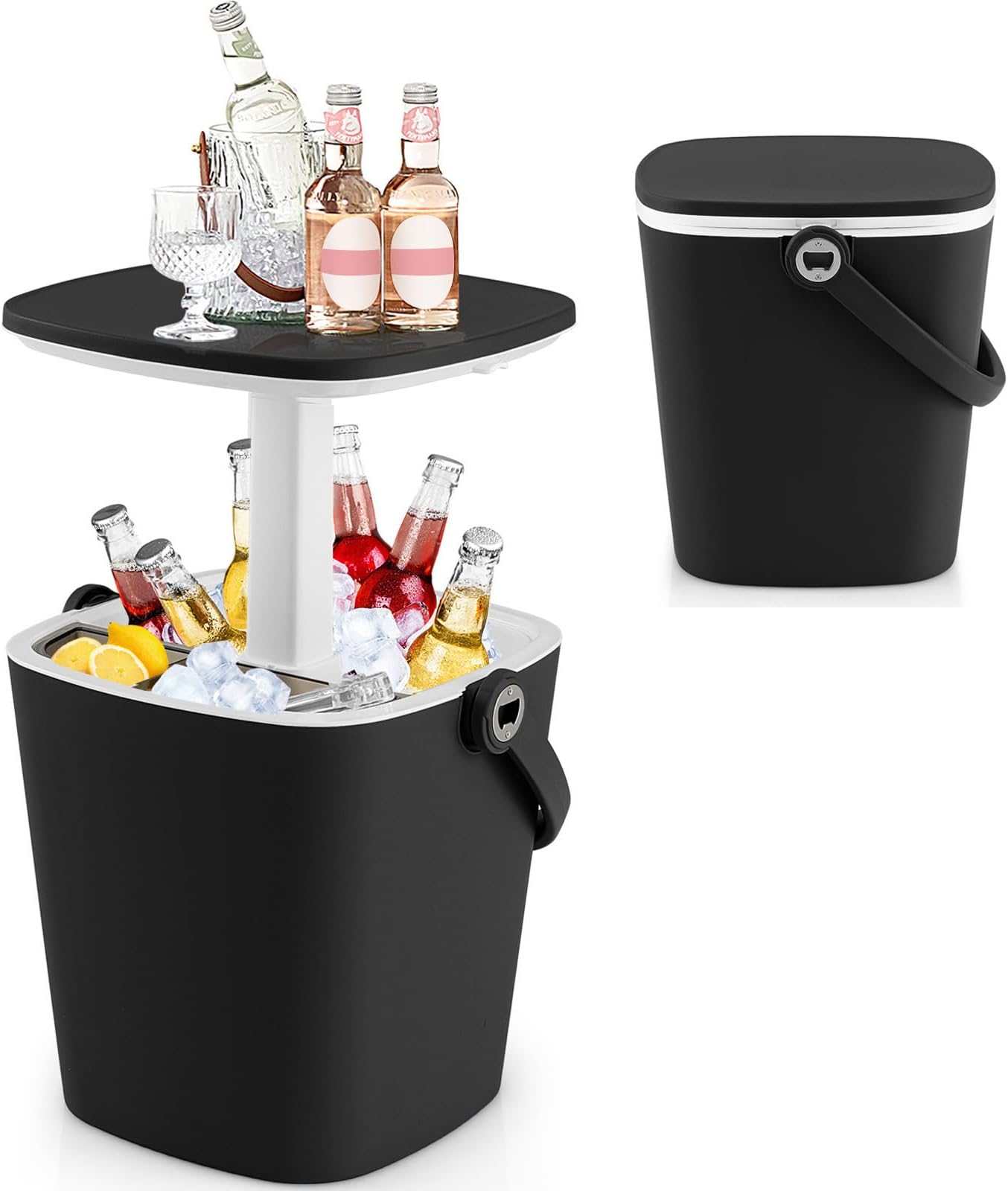 Amazon.com : Keter Ice Cube Beer and Wine Cooler Table Perfect for Your ...