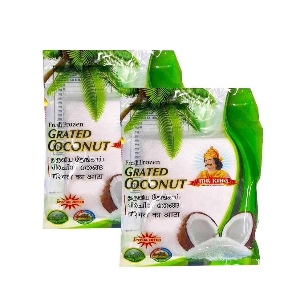 Buy Mr King Grated Coconut - Fresh,Natural & No Preservatives, Coconut ...