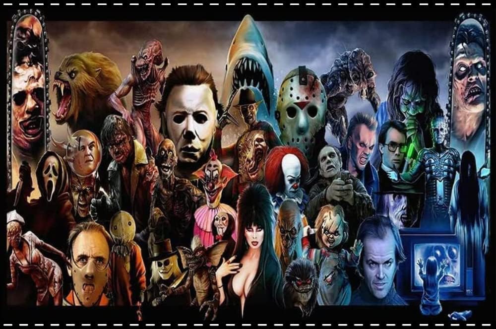 Amazon.com: Halloween Horror Classic Movie 500 Pieces Jigsaw Puzzle ...
