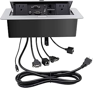 Amazon.com: Pop Up Outlet; Pop up Power Strip; Embedded countertop ...