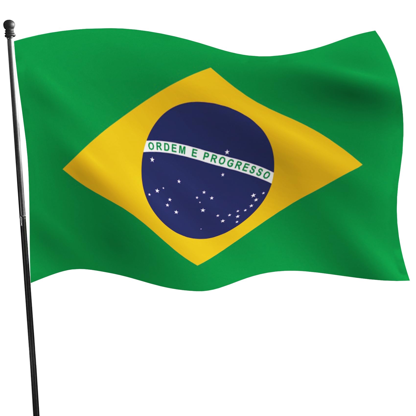 Snapklik.com : YongFoto Brazil Flag 2.5x4ft 100% Polyester Vibrant ...