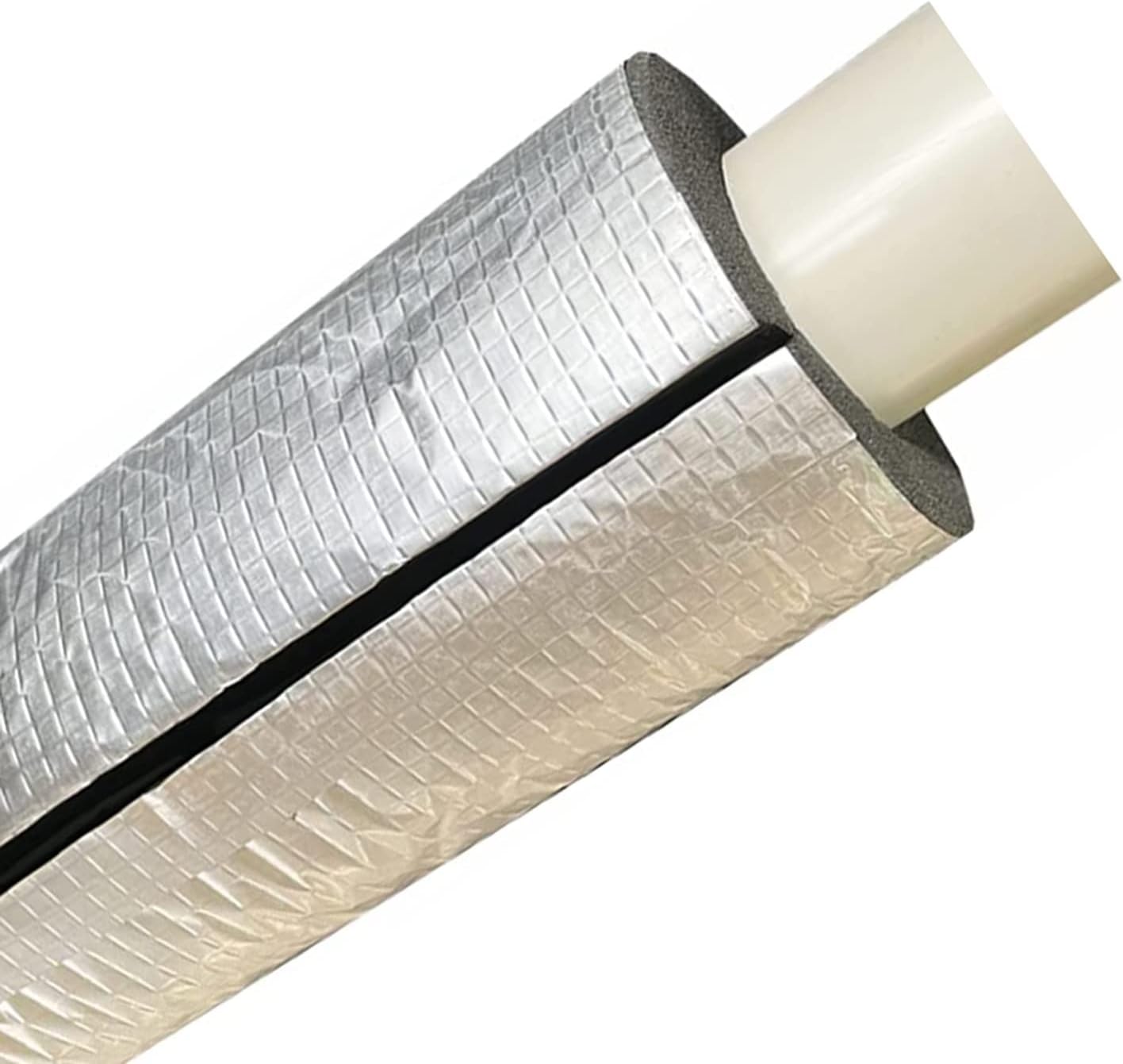 Vetris Tubo Isolante in Foglio di Alluminio Condizionatore Isolamento ...