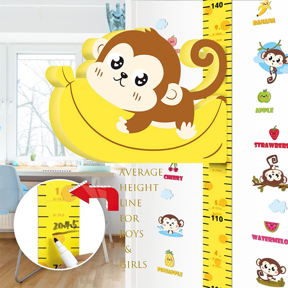 Height Chart For Kids 3d Kids Measuring Chart For Wall | Desertcart New ...
