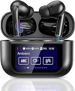 Amazon.com: Wireless Earbuds, Earphones Wireless Bluetooth 5.4 In Ear ...
