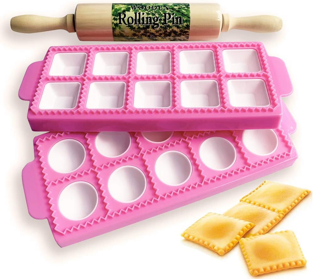 Amazon.com: Gladworts Ravioli Maker Raviolamp Cutter Mould Dumpling ...