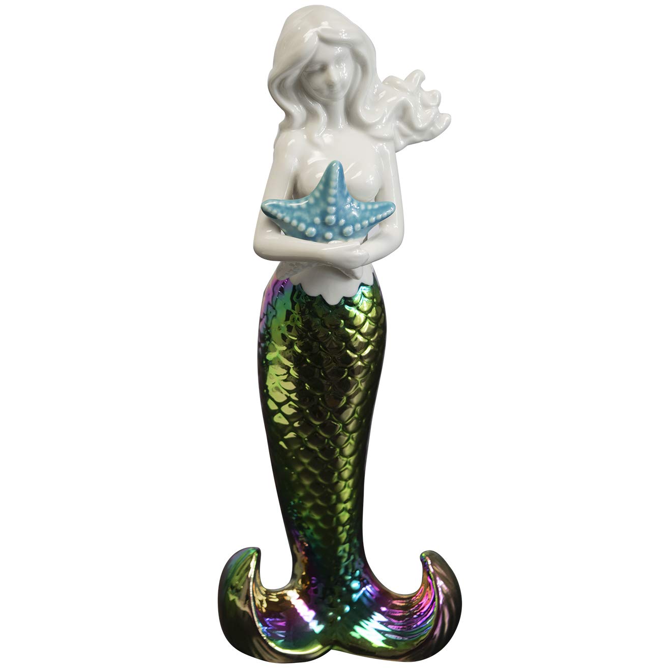 Amazon.com: Sea Creations Ceramic Mermaid Figurine 11" Perfect for Any ...