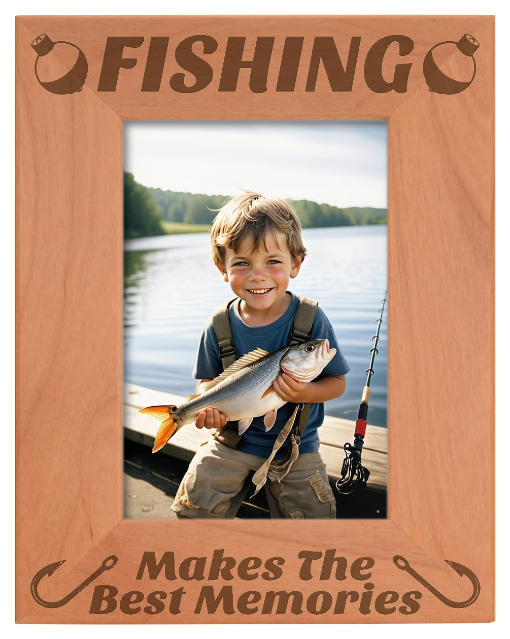 Amazon.com - ThisWear Fishing Frame Fishing Makes The Best Memories ...